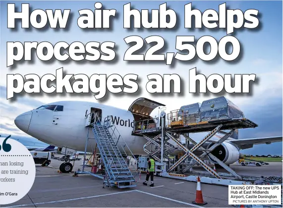 How air hub helps process 22,500 packages an hour - PressReader