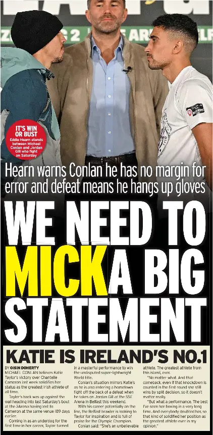 WE NEED TO MICK A BIG STATEMENT - PressReader