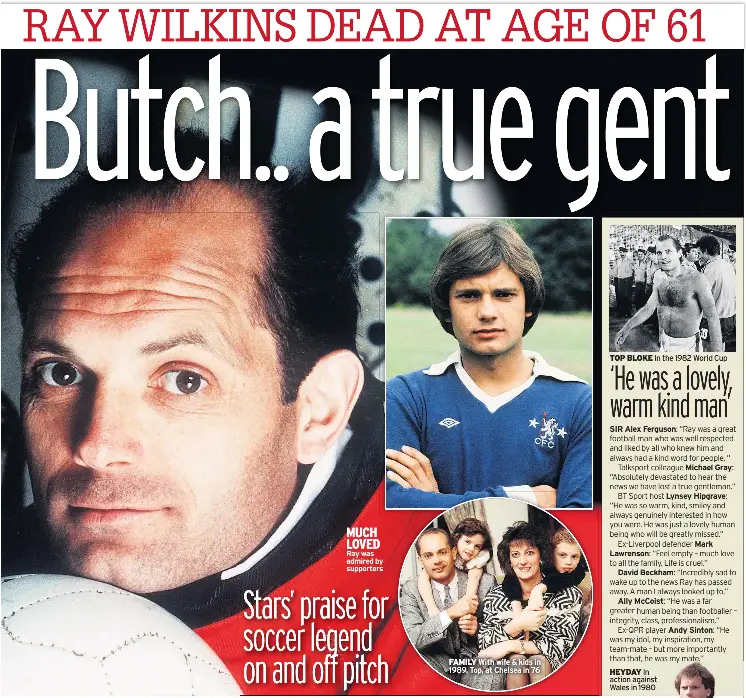 Stars’ praise for soccer legend on and off pitch - PressReader