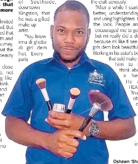 Male make-up artist ignores stigma to follow his passion - PressReader