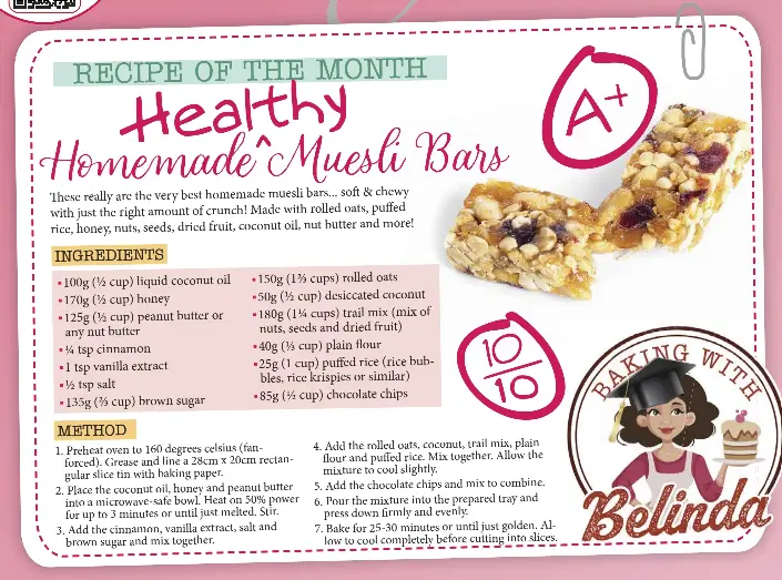 Homemade Muesli Bars - PressReader