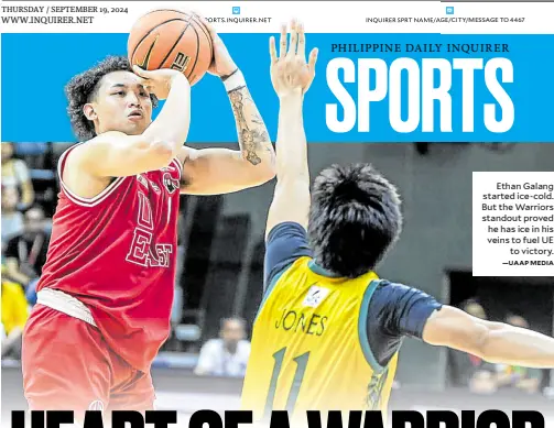 HEART OF A WARRIOR - PressReader