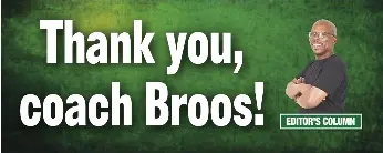Thank you, coach Broos! - PressReader