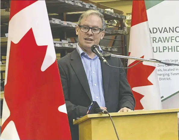 Feds pick Timmins nickel mine to be a nation-building project - PressReader