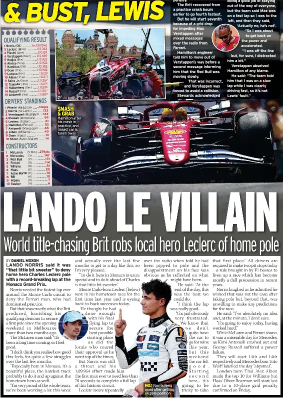MONTE CARLO & BUST, LEWIS LANDO LE VILLAIN - PressReader