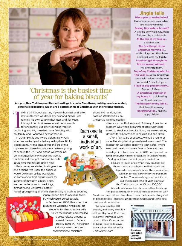 ‘Christmas is the busiest time of year for baking biscuits’ - PressReader