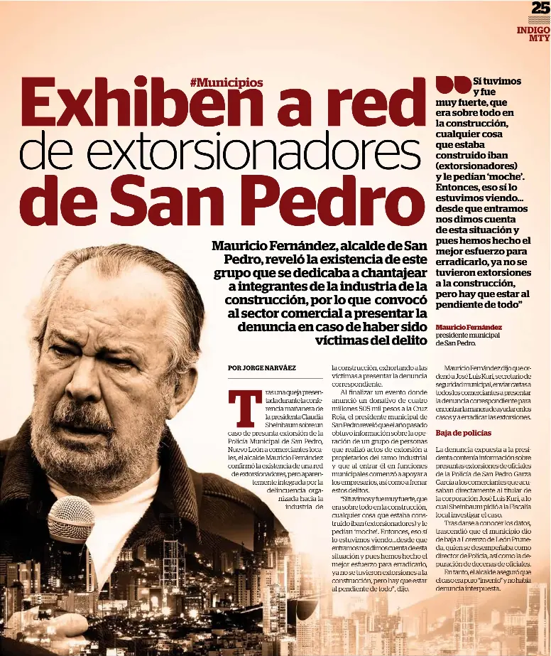 Exhiben a red de extorsiona­dores de San Pedro - PressReader