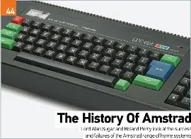 The History Of Amstrad - PressReader