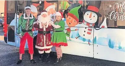 Magical memories made on-board Santa’s Grotto bus - PressReader