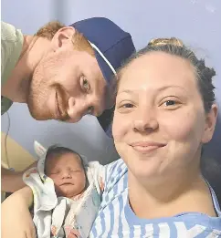 Baby a surprise for vacationer­s - PressReader