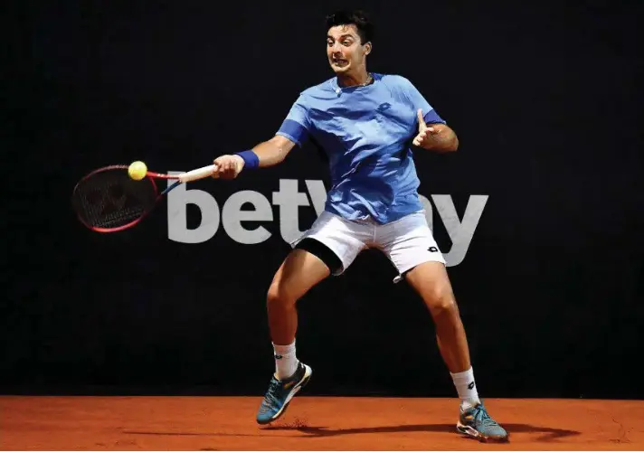 Tomás Barrios cae ante Juan Manuel Cerúndolo en los clasificat­orios del Masters 1000 de Roma ...