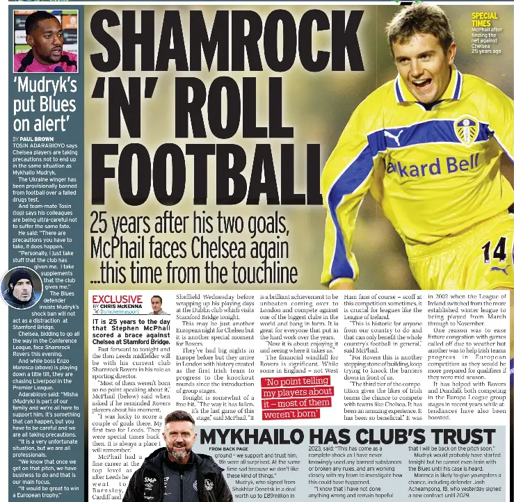 SHAMROCK ‘N’ ROLL FOOTBALL - PressReader