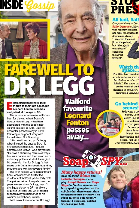 FAREWELL TO DR LEGG - PressReader