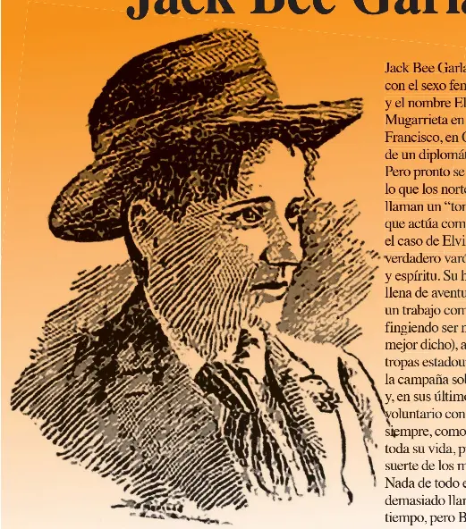 Las aventuras del misterioso Jack Bee Garland - PressReader