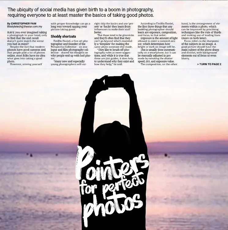 Pointers for perfect photos - PressReader