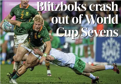Blitzboks crash out of World Cup Sevens - PressReader