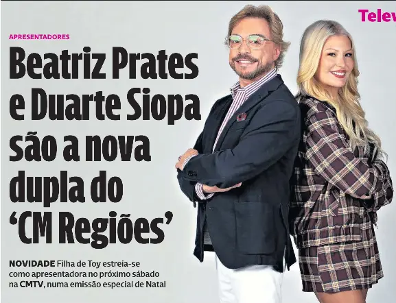 Beatriz Prates e Duarte Siopa são a nova dupla do ‘CM Regiões ...