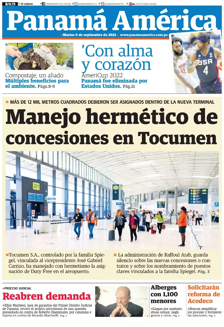 Manejo hermético de concesione­s en Tocumen - PressReader