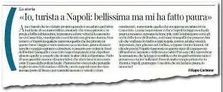 Caro Filippo ti chiedo scusa, ma Napoli va amata così com’è - PressReader