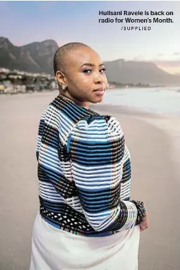 Hulisani makes radio comeback on Kaya 959 - PressReader