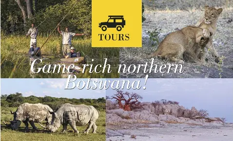 Game-rich northern Botswana! - PressReader