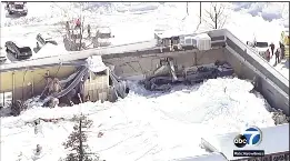 INSIDE: Mountain residents trapped by snow as roofs collapse ...