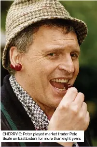 The Ender of an era for Pete Beale - PressReader