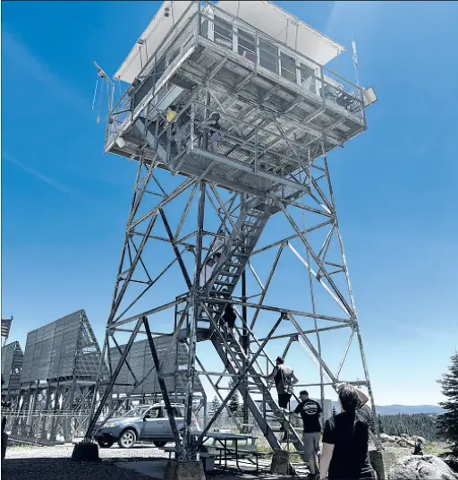 The fight to staff a fire tower - PressReader