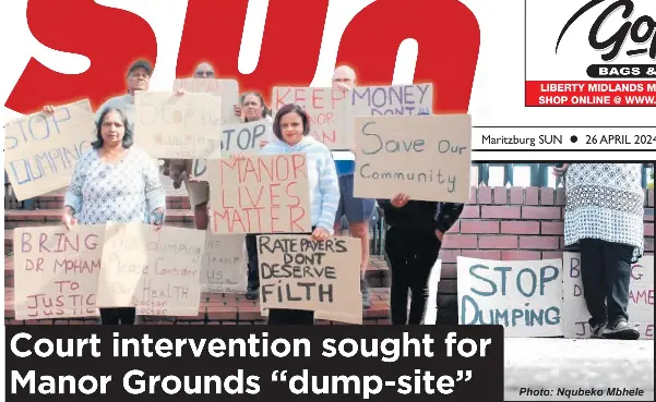 Court interventi­on sought for Manor Grounds “dump-site” - PressReader