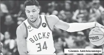 NBA roundup: Giannis Antetokoun­mpo nets 50 in Bucks’ rout - PressReader