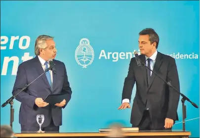 Macron, un espejo donde busca mirarse el candidato Massa - PressReader