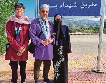 ‘Saya rasa tenang berada di Tanah Suci’ - PressReader