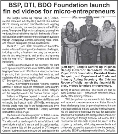 DPWH, ADB boost tie up - PressReader