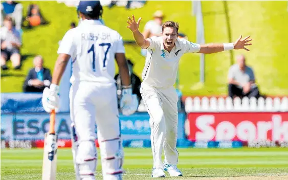 Boult, Southee star on field - PressReader