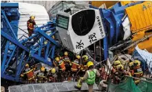Two dead in HK crane collapse - PressReader