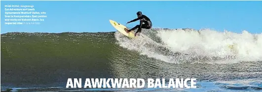 AN AWKWARD BALANCE - PressReader