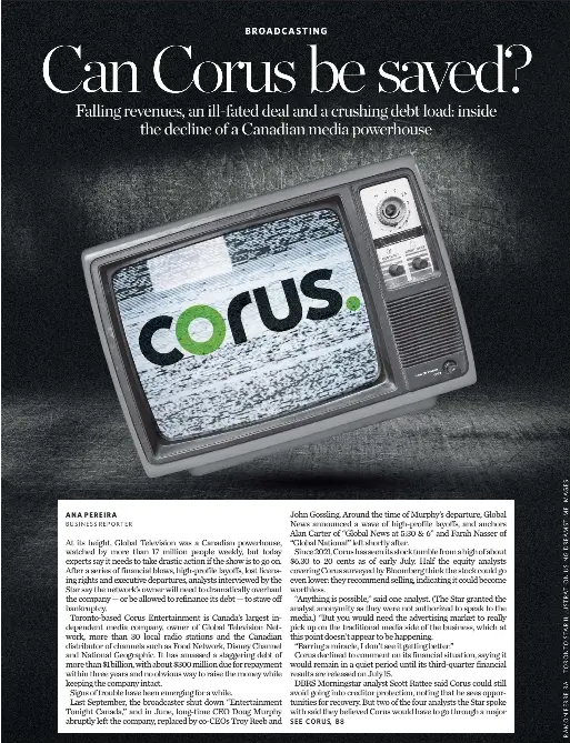 Can Corus be saved? - PressReader