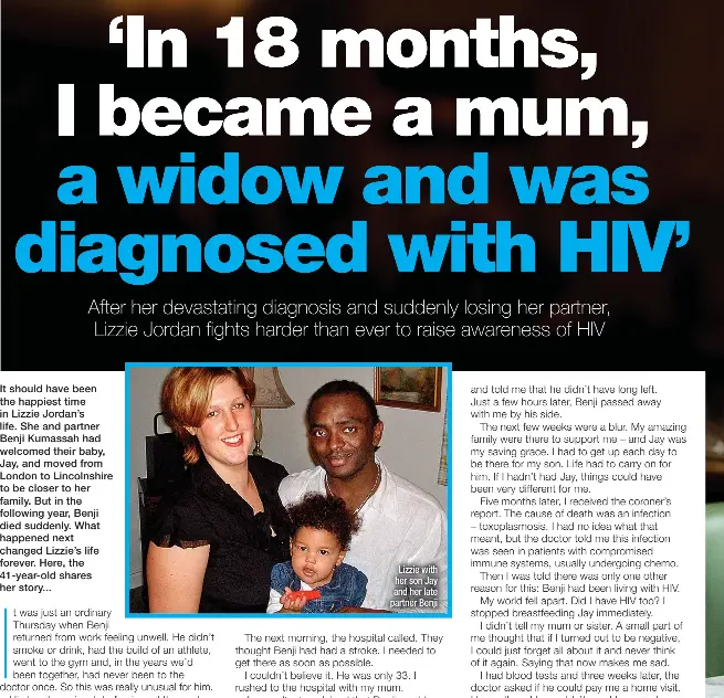 ‘In 18 months, I became a mum, a widow and was diagnosed with HIV ...
