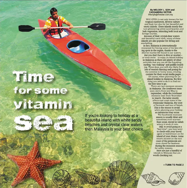 Time for some vitamin sea - PressReader