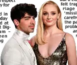 Game of Thrones Sophie faces divorce amid claims she likes to party too much - PressReader