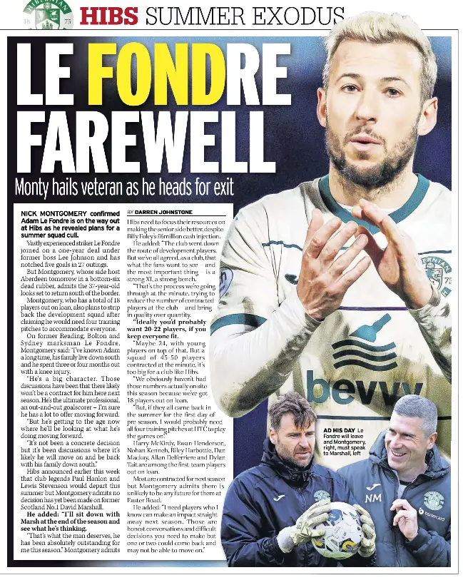 LE FONDRE FAREWELL - PressReader