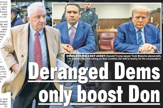 Deranged Dems only boost Don - PressReader