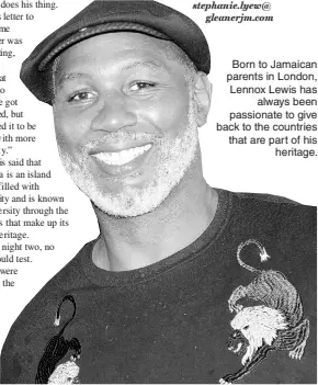 Lennox Lewis back in the ‘Lion’s Lair’ - PressReader