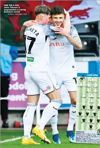 LUKE LAYS GHOST AS HIS SWANS TRIUMPH - PressReader