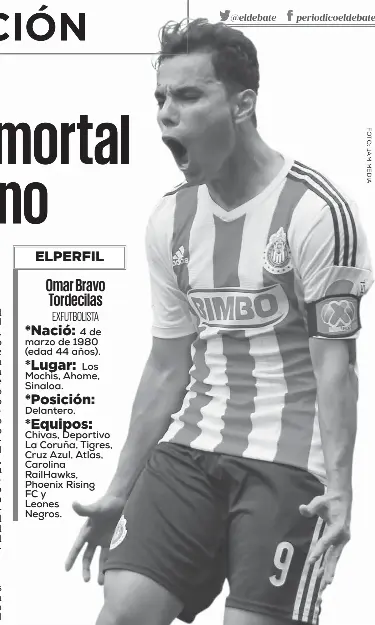 Omar Bravo, un inmortal del futbol mexicano - PressReader
