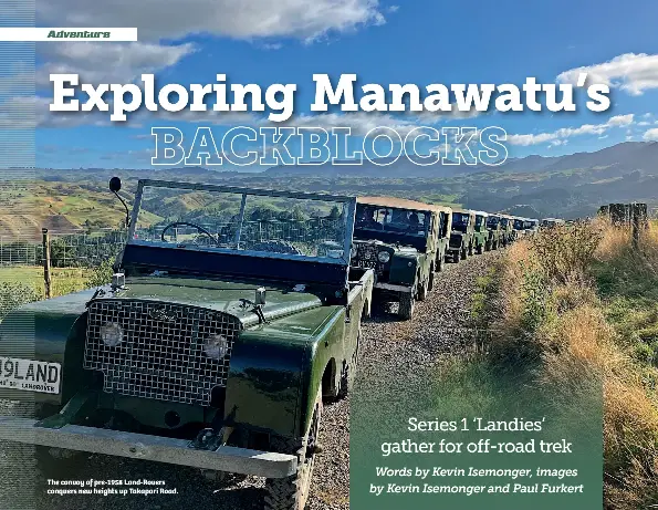 Series 1 ‘Landies’ gather for off-road trek - PressReader