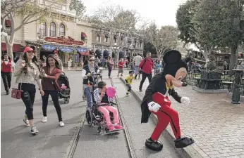 Disneyland’s Mickey Mouse performers might unionize - PressReader