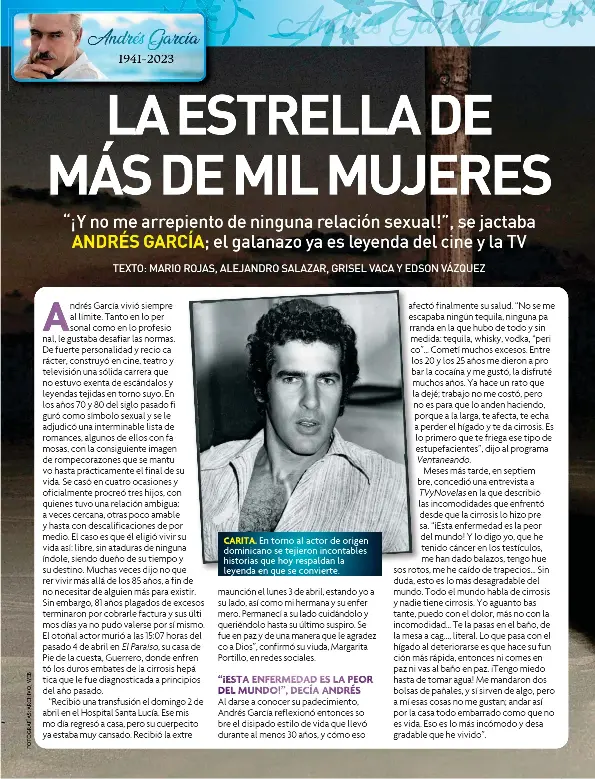 LA ESTRELLA DE MÁS DE MIL MUJERES - PressReader