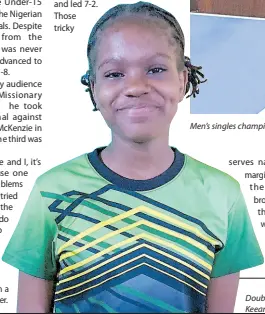 Whyte, Akindele impress at Portmore Missionary TT - PressReader