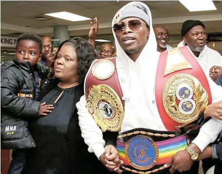 Warm welcome home for Tete - PressReader